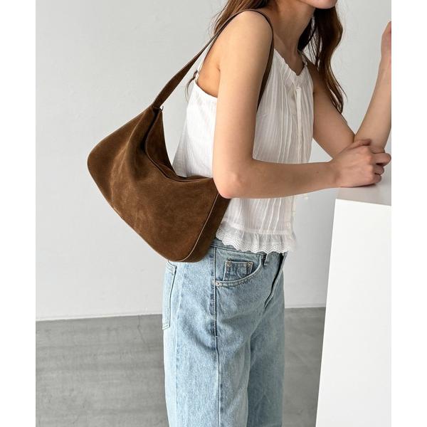 『タイムセール実施中』ZOZO問い合わせ番号:87323013ショップ:CANAL JEAN，キャナルジーンブランド:CANAL JEAN，キャナルジーン商品名:diggity　スウェードハンドバッグカテゴリ:バッグ>ハンドバッグブラ...