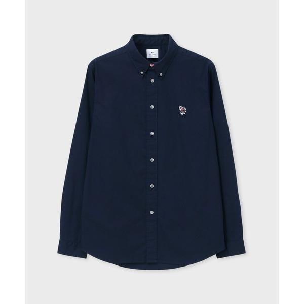 ZOZO問い合わせ番号:87323548ショップ:Paul Smith，ポール・スミスブランド:PS Paul Smith，ピーエスポールスミス商品名:“Sports Stripe Zebra” ワンポイント 長袖シャツ / 553114 ...