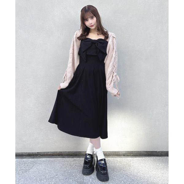 ZOZO問い合わせ番号:87323580ショップ:one way，ワンウェイブランド:one way，ワンウェイ商品名:リボンジャンスカカテゴリ:ワンピース/ドレス>ワンピースブランド品番:5046025270/5056025340/...