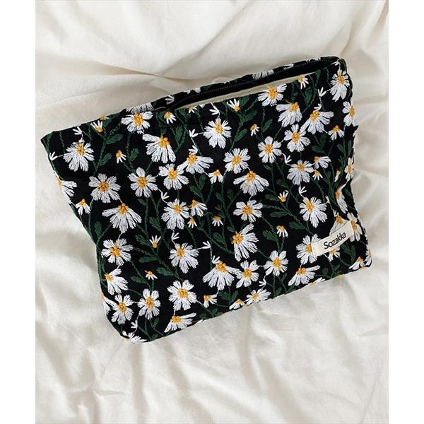 『タイムセール実施中』ZOZO問い合わせ番号:87325724ショップ:BAYBLO，ベイブロブランド:BAYBLO，ベイブロ商品名:(SB)デイジー柄 ポーチ[大]カテゴリ:財布/小物>ポーチブランド品番:BPO-2素材:ポリエステ...