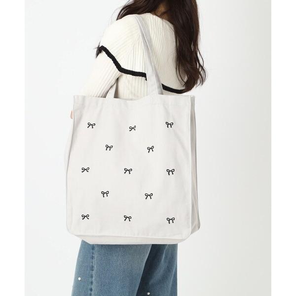 ZOZO問い合わせ番号:87328767ショップ:ESPERANZA，エスペランサブランド:Ober Tashe，オーバータッシェ商品名:【新生活・新学期】リボン刺繍キャンバストートバッグカテゴリ:バッグ>トートバッグブランド品番:P...