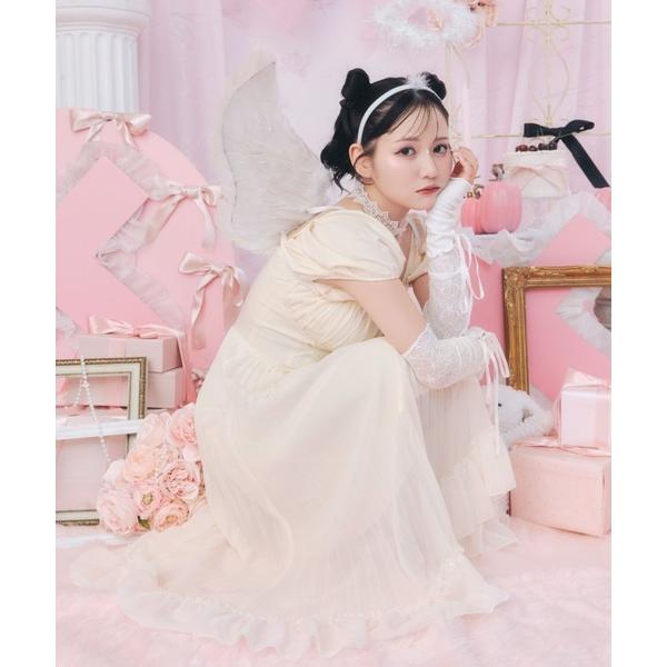 ※このアイテムは返品・交換対象外商品です。ZOZO問い合わせ番号:87328887ショップ:sugar nine，シュガーナインブランド:sugar nine，シュガーナイン商品名:天使プリーツスカートワンピ 【コスプレ5点セット】カテゴリ...