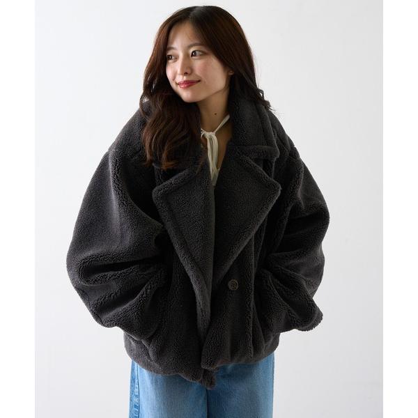 『タイムセール実施中』ZOZO問い合わせ番号:87363477ショップ:SETUP7，セットアップセブンブランド:SETUP7，セットアップセブン商品名:【MAGASIN DE MODE Chou Chou】テディボア ショートジャケット ...