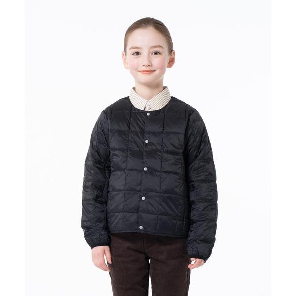 ZOZO問い合わせ番号:87364038ショップ:TAION，タイオンブランド:TAION，タイオン商品名:【TAION(タイオン)】〈キッズ〉ベーシック クルーネックボタン インナーダウンジャケットカテゴリ:ジャケット/アウター>ダ...