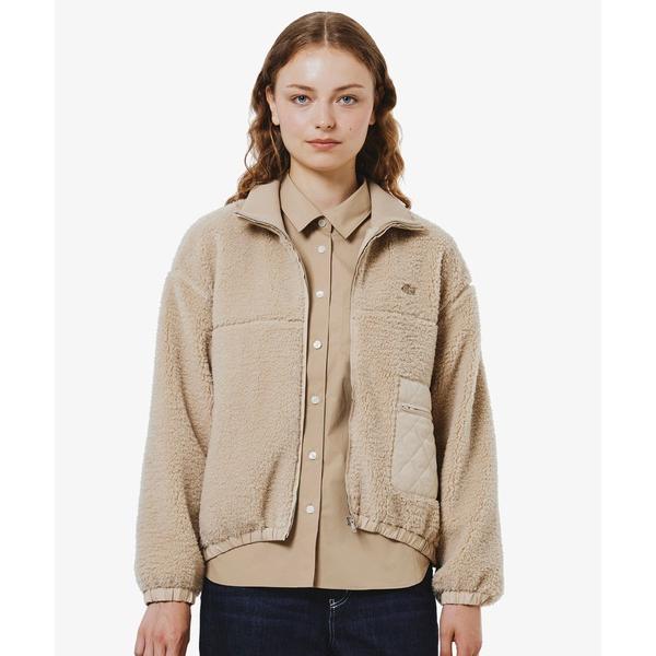 『タイムセール実施中』ZOZO問い合わせ番号:87395221ショップ:LACOSTE，ラコステブランド:LACOSTE，ラコステ商品名:リブニットスタンドカラーソフトボアジャケット / スタンドジップボアブルゾンカテゴリ:ジャケット/アウ...