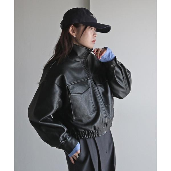 『タイムセール実施中』ZOZO問い合わせ番号:87396279ショップ:Rocky Monroe，ロッキーモンローブランド:COURO，コウロ商品名:ヴィンテージPUレザージャケットカテゴリ:ジャケット/アウター>ブルゾンブランド品番...