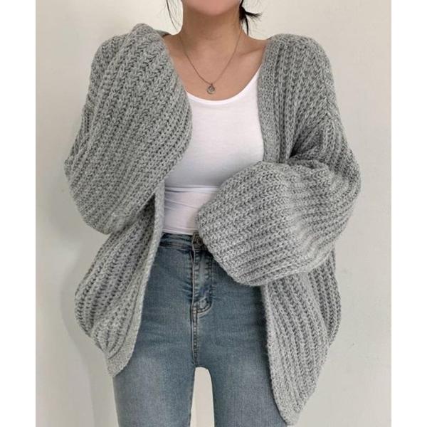 『セール実施中』ZOZO問い合わせ番号:87396310ショップ:Teem Store，チームストアブランド:Teem Store，チームストア商品名:オーバーサイズ ローゲージ ボレロカーディガンカテゴリ:トップス>カーディガン/ボ...