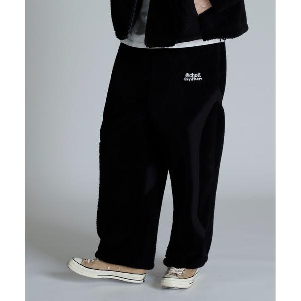 『セール実施中』ZOZO問い合わせ番号:87399172ショップ:SCHOTT，ショットブランド:schott，ショット商品名:Schott/ショット/B.S.FLEECE  PANTS/ブラックシープ フリースパンツカテゴリ:パンツ&gt...