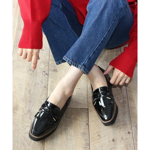 『タイムセール実施中』ZOZO問い合わせ番号:87399686ショップ:Fin，フィンブランド:Fin，フィン商品名:厚底リボンキルトローファー【低反発スポンジ入り】カテゴリ:シューズ>ローファーブランド品番:243059795素材:...