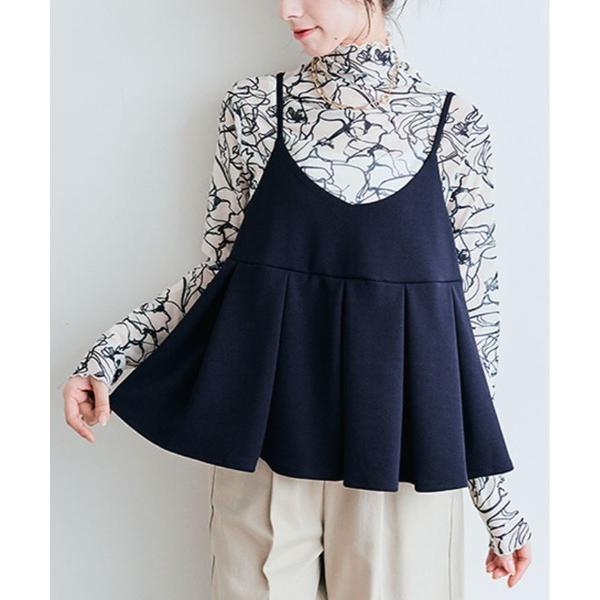 『タイムセール実施中』ZOZO問い合わせ番号:87431925ショップ:Ada.，エイダブランド:kirakiraShop，キラキラショップ商品名:ストレスフリーで華やか見え。「mochiz ele」プリーツ キャミ ビスチェカテゴリ:トッ...