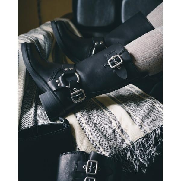 『タイムセール実施中』ZOZO問い合わせ番号:87433371ショップ:Esmeralda，エスメラルダブランド:STEVE MADDEN，スティーブマデン，Esmeralda，エスメラルダ商品名:バイカーブーツ/ S.MADDEN EN-...