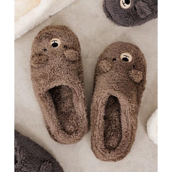 『セール実施中』ZOZO問い合わせ番号:87433542ショップ:Kana，カナブランド:emesuelee，エメスーリー商品名:ねこ くま ルームシューズカテゴリ:インテリア>ルームシューズ/スリッパブランド品番:sw493122e...
