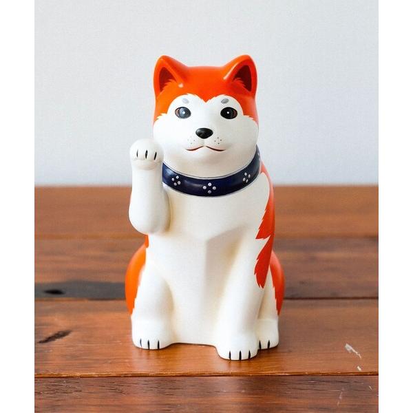 ZOZO問い合わせ番号:87465010ショップ:BEAMS MEN，ビームス メンブランド:BEAMS JAPAN，ビームス　ジャパン，BEAMS，ビームス商品名:【別注】中外陶園 / 橙 まねき犬 右 5号カテゴリ:インテリア>イ...