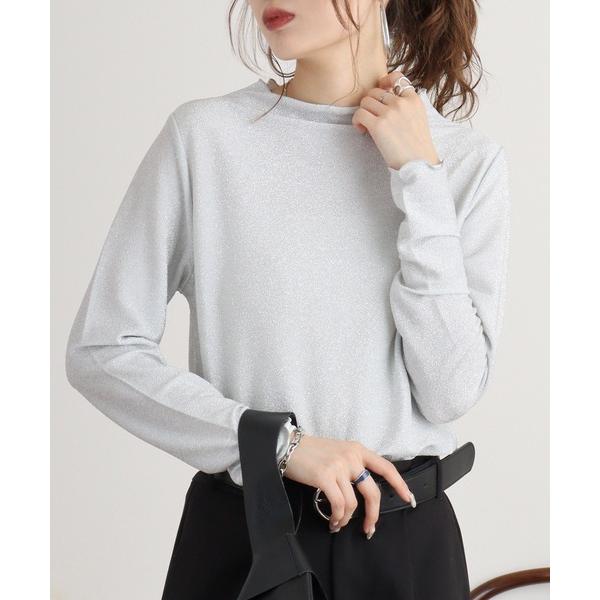 『タイムセール実施中』ZOZO問い合わせ番号:87466901ショップ:FUNALIVE，ファンアライブブランド:mitis，ミティス，FUNALIVE，ファンアライブ商品名:mitis プチハイネックラメカットソーカテゴリ:トップス&gt...