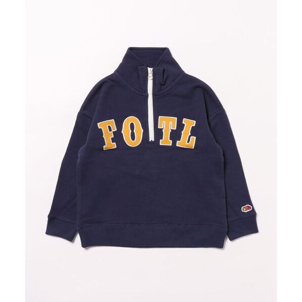 ZOZO問い合わせ番号:87468426ショップ:FRUIT OF THE LOOM，フルーツオブザルームブランド:FRUIT OF THE LOOM，フルーツオブザルーム商品名:ハーフジップスウェット / キッズ / 長袖 / スウェット...