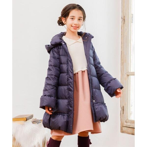 ZOZO問い合わせ番号:87500299ショップ:組曲，クミキョクブランド:組曲，クミキョク商品名:【110-140cm】ロング ダウンカテゴリ:ジャケット/アウター>ダウンジャケット/コートブランド品番:SCKGCW0903素材:ネ...