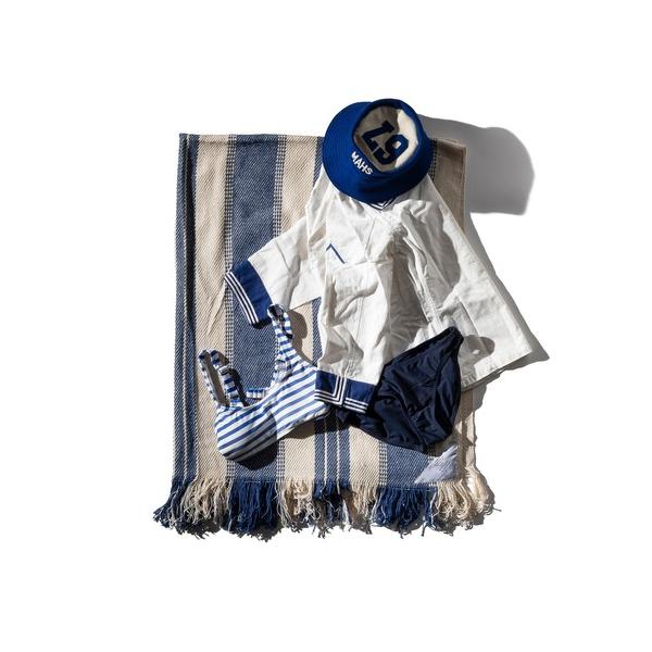 ZOZO問い合わせ番号:87500604ショップ:PUEBCO，プエブコブランド:PUEBCO，プエブコ商品名:MARINE TWILL BLANKETカテゴリ:インテリア>ブランケットブランド品番:113746素材:Cotton， ...