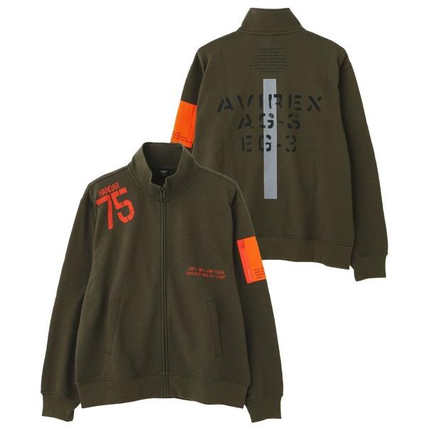 ZOZO問い合わせ番号:87502465ショップ:AVIREX，アヴィレックスブランド:AVIREX，アヴィレックス商品名:《WEB＆DEPOT限定》REMODEL DESIGN STAND ZIP SWEAT / リモデル デザイン スタ...