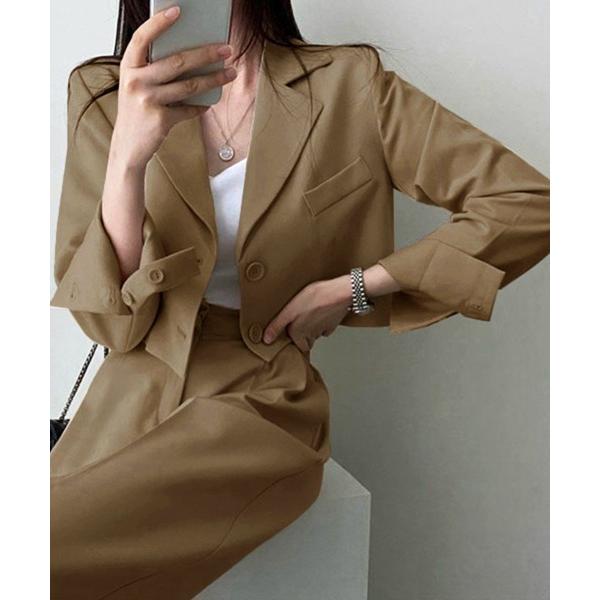 『タイムセール実施中』ZOZO問い合わせ番号:87503320ショップ:Ada.，エイダブランド:Miniministore，ミニミニストア商品名:テーラードジャケット パンツスーツセットカテゴリ:ジャケット/アウター>セットアップブ...