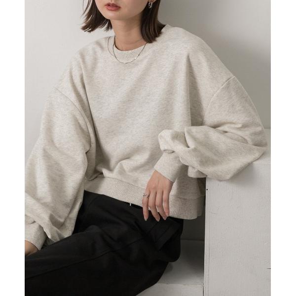 『セール実施中』ZOZO問い合わせ番号:87503680ショップ:improves，インプローブスブランド:ad thie，アドティエ商品名:ショート丈 裏毛プルオーバーカテゴリ:トップス>スウェットブランド品番:14504005素材...