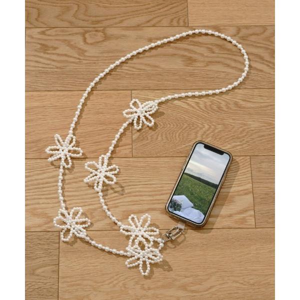 ZOZO問い合わせ番号:87503726ショップ:flower，フラワーブランド:flower，フラワー商品名:ビーズフラワーストラップカテゴリ:PC・スマホグッズ/家電>スマホグッズブランド品番:309190214素材:フェイクパー...