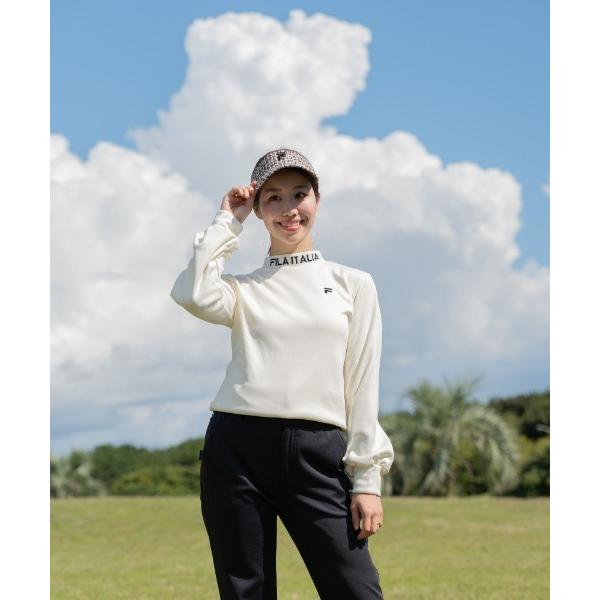 『タイムセール実施中』ZOZO問い合わせ番号:87535518ショップ:OCEAN GOLF，オーシャンゴルフブランド:FILA GOLF，フィラゴルフ 商品名:【FILA GOLF/フィラゴルフ】レディース長袖モックネックシャツ　ストレッ...