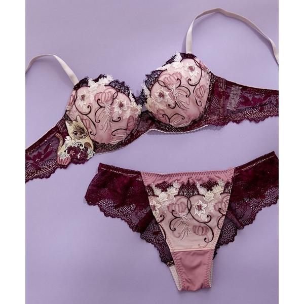 『セール実施中』ZOZO問い合わせ番号:87535789ショップ:une nana cool，ウンナナクールブランド:une nana cool，ウンナナクール商品名:【ねこと魔女の世界を表現】 魔女の猫ブラカテゴリ:アンダーウェア>...