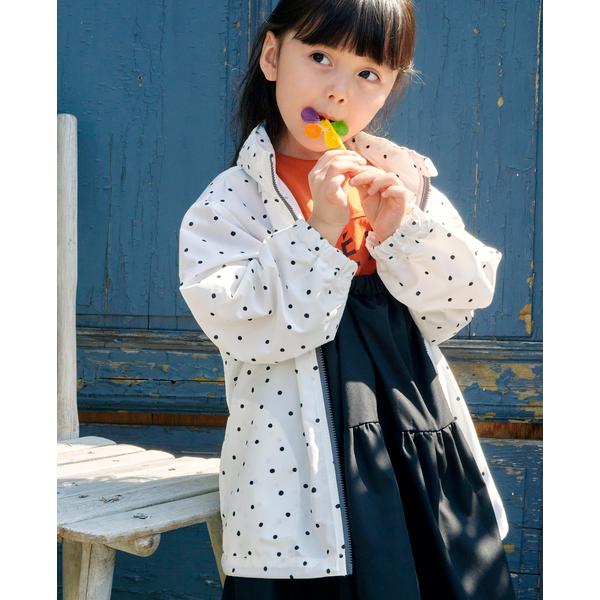 ZOZO問い合わせ番号:87536936ショップ:IENA，イエナブランド:IENA ENFANT，イエナアンファン商品名:《追加》【BASIC】パッカブルドットブルゾンbaby-kids(80cm-150cm)カテゴリ:ジャケット/アウタ...