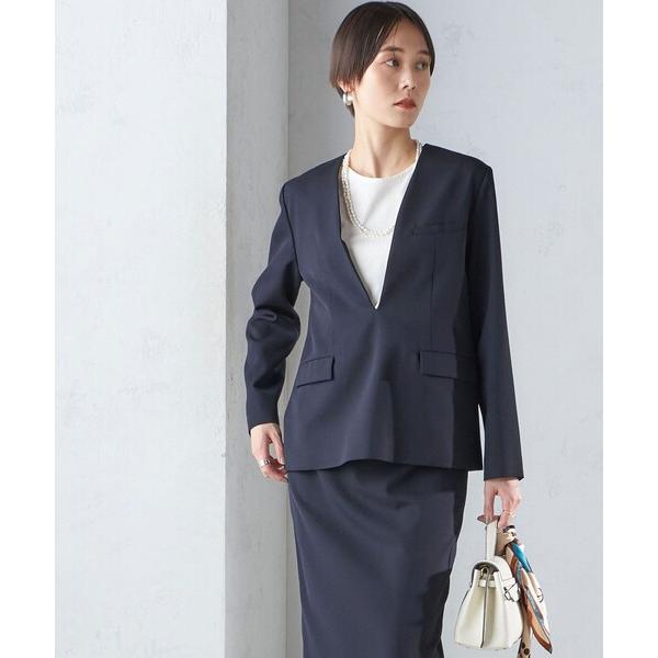 『タイムセール実施中』ZOZO問い合わせ番号:87537232ショップ:SHIPS for women，シップス フォー ウィメンブランド:SHIPS，シップス商品名:ストレッチ ツイル プルオーバー ジャケット(セットアップ対応)カテゴリ...