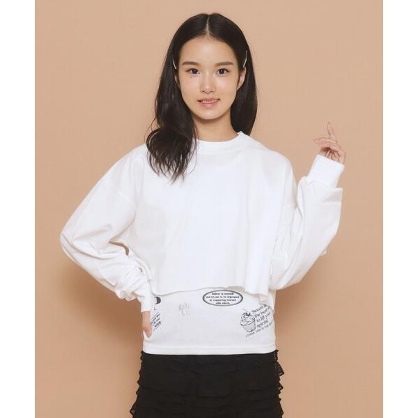 『タイムセール実施中』ZOZO問い合わせ番号:87537987ショップ:PINK-latte，ピンク ラテブランド:PINK-latte，ピンクラテ商品名:【130cmあり／セットアイテム】レイヤード トップスカテゴリ:トップス>その...