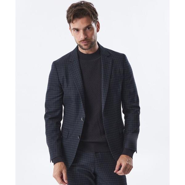 『タイムセール実施中』ZOZO問い合わせ番号:87539307ショップ:EPOCA，エポカブランド:EPOCA UOMO，エポカウォモ商品名:【セットアップ】マイクロチェックウールジャケットカテゴリ:ジャケット/アウター>セットアップ...