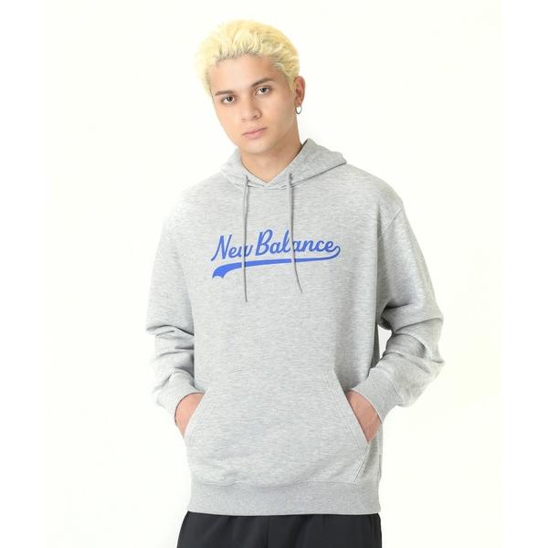 『タイムセール実施中』ZOZO問い合わせ番号:87540801ショップ:New Balance，ニューバランスブランド:New Balance，ニューバランス商品名:レガシースクリプト　フーディースウェットカテゴリ:トップス>スウェッ...