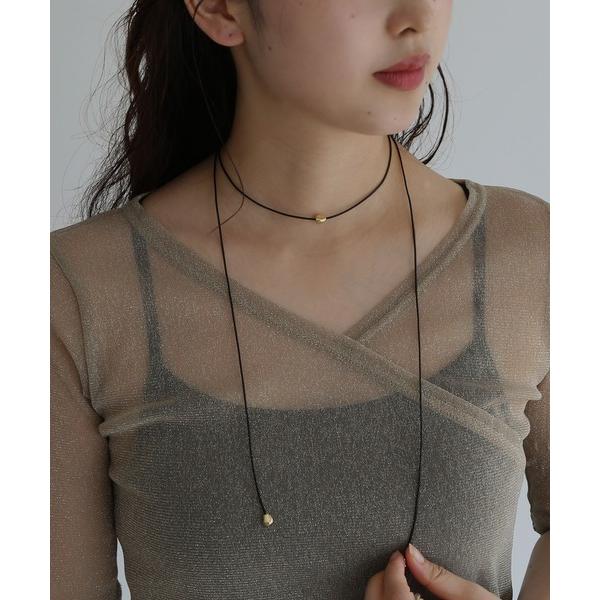 『タイムセール実施中』ZOZO問い合わせ番号:87541512ショップ:collecala，コレカラブランド:colleca la，コレカラ商品名:ポイントスリムコードチョーカー/ネックレスカテゴリ:アクセサリー>チョーカーブランド品...