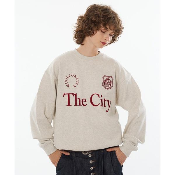 ZOZO問い合わせ番号:87574929ショップ:FTW，エフティーダブリューブランド:WISH FOR EVER，ウィッシュフォーエバー商品名:HEAVY WEIGHT DRAW CODE GAME LOGO SWEAT/ヘビーウェイトド...