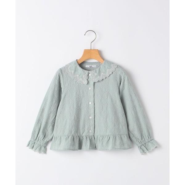 『セール実施中』ZOZO問い合わせ番号:87575330ショップ:SHIPS KIDS，シップス キッズブランド:SHIPS，シップス商品名:SHIPS KIDS:100〜130cm / 刺繍 カラー ブラウスカテゴリ:トップス>シャ...