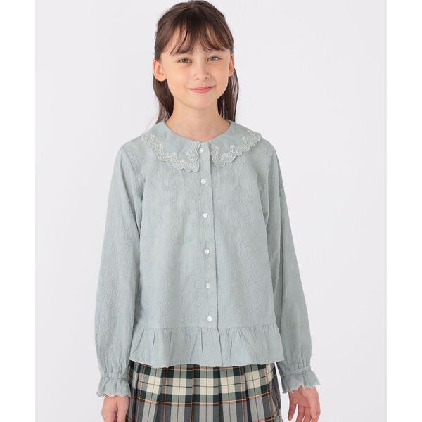 『タイムセール実施中』ZOZO問い合わせ番号:87575331ショップ:SHIPS KIDS，シップス キッズブランド:SHIPS，シップス商品名:SHIPS KIDS:140〜150cm / 刺繍 カラー ブラウスカテゴリ:トップス&gt...