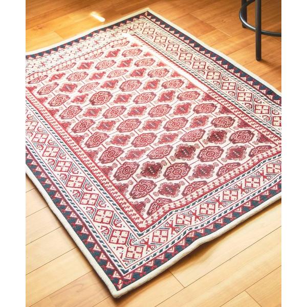 ZOZO問い合わせ番号:87605929ショップ:niko and...，ニコアンドブランド:niko and...，ニコアンド商品名:オリジナルクラシカルラグマット/90×130カテゴリ:インテリア>ラグ/マットブランド品番:148...