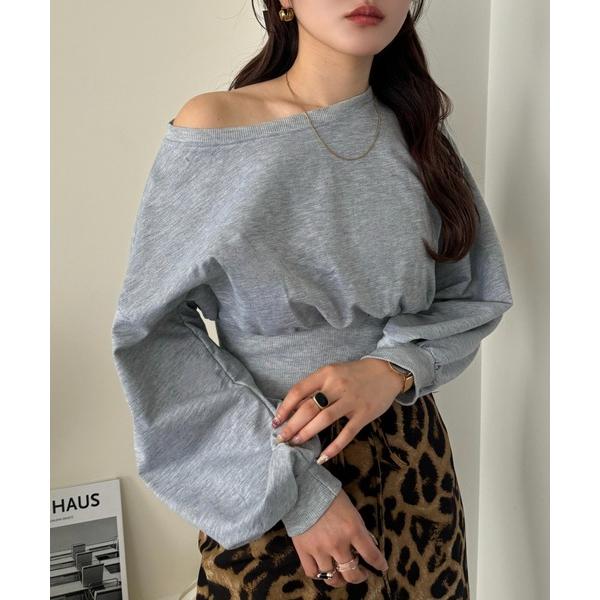 『タイムセール実施中』ZOZO問い合わせ番号:87608723ショップ:Ada.，エイダブランド:efill，エフィル商品名:シンプル オフショル スウェットカテゴリ:トップス>Tシャツ/カットソーブランド品番:dirA001588素...