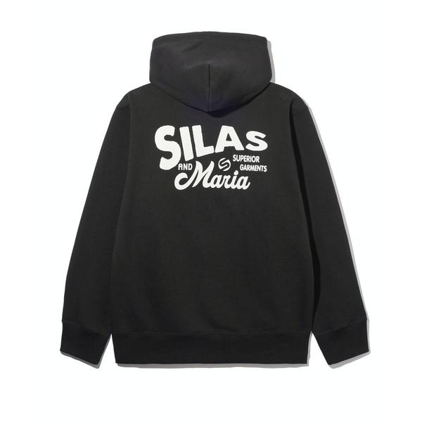 『タイムセール実施中』ZOZO問い合わせ番号:87608846ショップ:SILAS&amp;MARIA，サイラス&amp;マリアブランド:SILAS，サイラス商品名:TILT LOGO SWEAT HOODIEカテゴリ:トップス>パー...