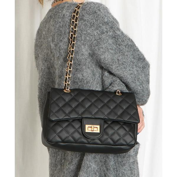 『タイムセール実施中』ZOZO問い合わせ番号:87609133ショップ:DIAVEL，ディアベルブランド:GORGE，ゴージ，DIAVEL，ディアベル商品名:《キルティング×チェーン》ルルナ2WAYショルダーBAG レディース 斜め掛け 春...