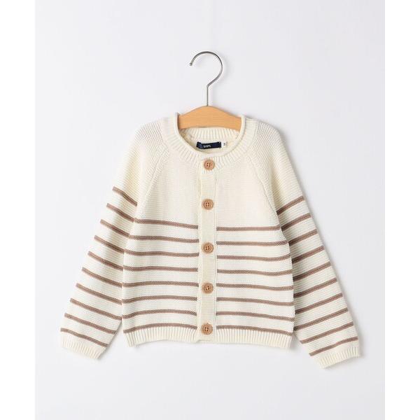 『セール実施中』ZOZO問い合わせ番号:87640501ショップ:SHIPS KIDS，シップス キッズブランド:SHIPS，シップス商品名:SHIPS KIDS:85〜95cm /〈洗濯機可能〉ボーダー カーディガンカテゴリ:トップス&g...
