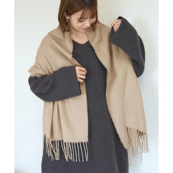 『タイムセール実施中』ZOZO問い合わせ番号:87640969ショップ:ROPE' PICNIC，ロぺピクニックブランド:ROPE' PICNIC，ロペピクニック商品名:シアバター加工・静電気防止/カラーソリッドストールカテゴリ:ファッショ...