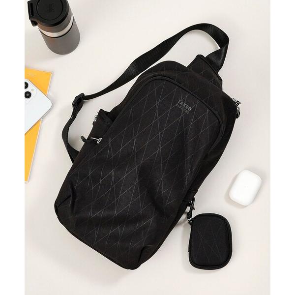 『タイムセール実施中』ZOZO問い合わせ番号:87673631ショップ:TAKEO KIKUCHI，タケオキクチブランド:TAKEO KIKUCHI，タケオキクチ商品名:【多機能・軽量】シャドーライン ボディバッグカテゴリ:バッグ>ボ...