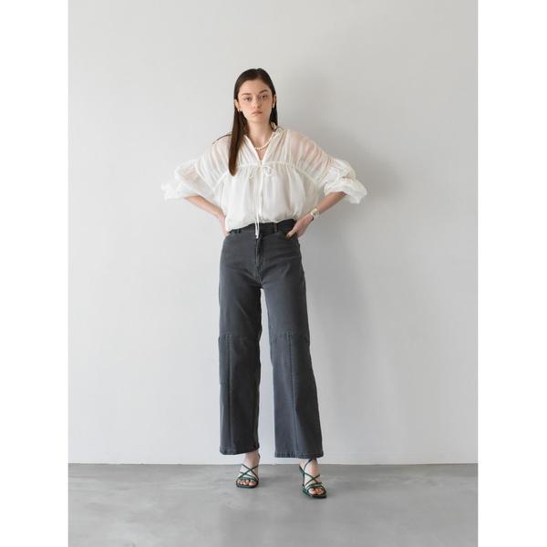 ZOZO問い合わせ番号:87677076ショップ:Katrin TOKYO，カトリーントーキョーブランド:Katrin TOKYO，カトリーントーキョー商品名:design stitch denimカテゴリ:パンツ>デニムパンツブラン...