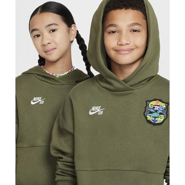 ZOZO問い合わせ番号:87710317ショップ:ムラサキスポーツ，ムラサキスポーツブランド:NIKE SB，ナイキエスビー，ムラサキスポーツ，ムラサキスポーツ商品名:NIKE SB/ナイキエスビー キッズ パーカー DESI K SB P...