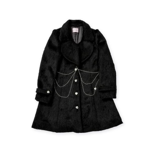 ZOZO問い合わせ番号:87711084ショップ:Jammin.，ジャミン ドットブランド:AVENCHUMU，アバンチュウム商品名:Heart collar chain bone coatカテゴリ:ジャケット/アウター>その他アウタ...