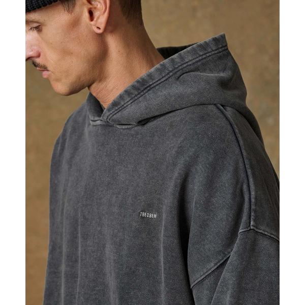 『セール実施中』ZOZO問い合わせ番号:87712271ショップ:CAMBIO，カンビオブランド:THEOREM，セオレム商品名:mpa3612-One Point Emb Pigment Laidback Hoodie パーカーカテゴリ:...