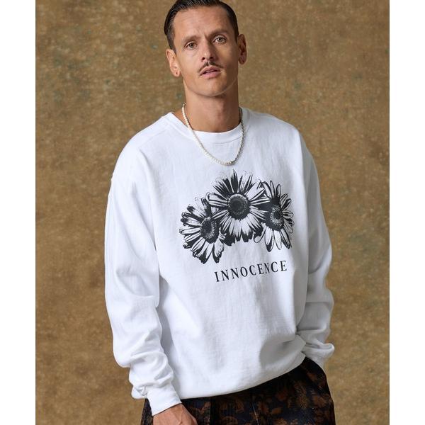 『セール実施中』ZOZO問い合わせ番号:87712273ショップ:CAMBIO，カンビオブランド:THEOREM，セオレム商品名:msw1573-Printed Pigment Sweat（Daisy）スウェットカテゴリ:トップス>ス...