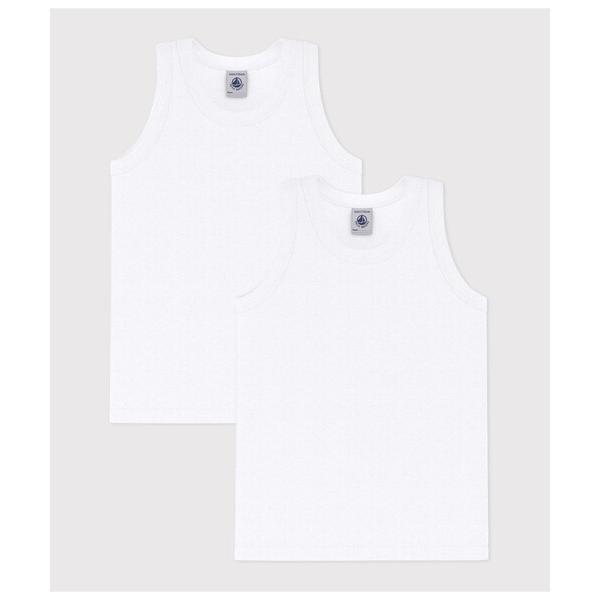 ※このアイテムは返品・交換対象外商品です。ZOZO問い合わせ番号:87714731ショップ:PETIT BATEAU，プチバトーブランド:PETIT BATEAU，プチバトー商品名:タンクトップ２枚組カテゴリ:アンダーウェア>インナー...