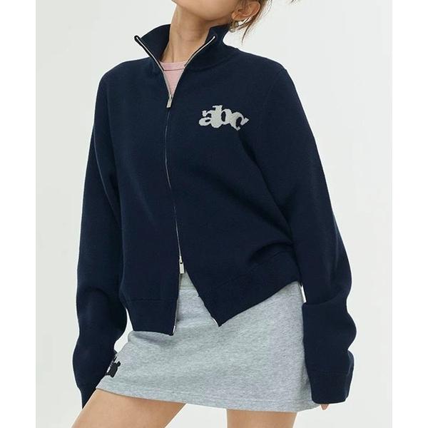 『タイムセール実施中』ZOZO問い合わせ番号:87717492ショップ:Auntie Rosa，アンティローザブランド:LYEON，リヨン，Auntie Rosa，アンティローザ商品名:ダブルジップアップニットカーディガン/ニットブルゾンカ...